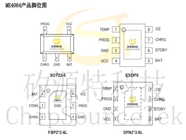 ME4084-矽源特科技ChipSourceTek-音频功放,马达驱动,Mosfet,充电管理,锂保,触摸,LDO,升降压,AC-DC,PD协议,MCU,5G开关,移动电源,微波雷达,